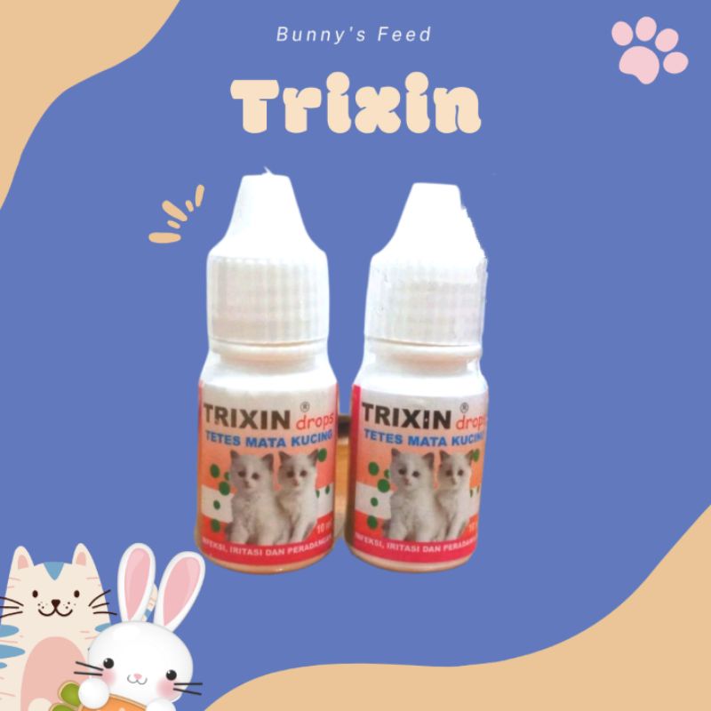Jual TRIXIN Drops - Obat Tetes Mata Kucing dan Hidung | Shopee Indonesia