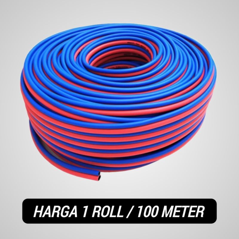 Jual 1 Roll Selang Las Double/ Selang Las Blender Potong / Selang Las ...