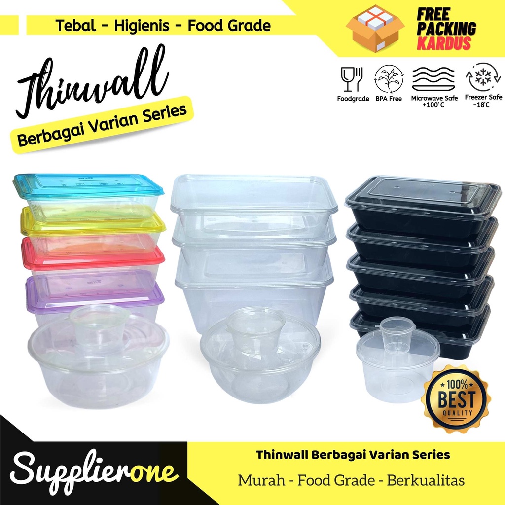 Jual Thinwall / Thinwall Premium / Thinwall cup sambal / Thinwall ...
