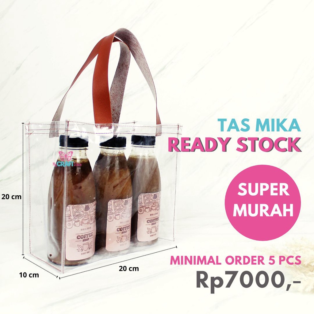 Jual Tas Mika 20x10x20 | MIN. ORDER 5 PCS | Goodie Bag Hampers ...