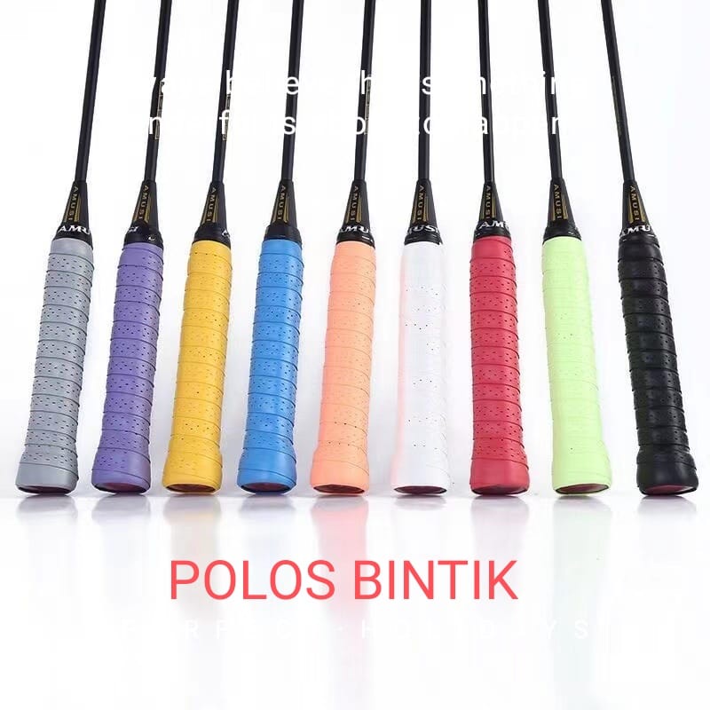 Jual Grip Raket Badminton Karet - Grip Bulutangkis Anti Slip - Grip ...