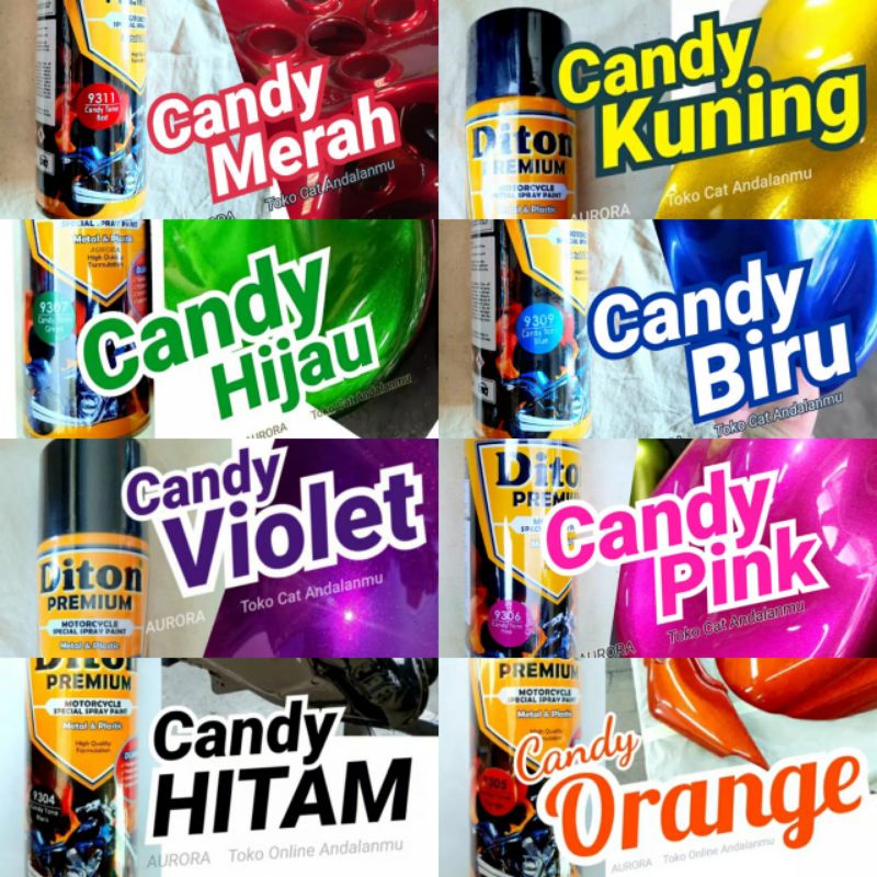 Jual Pilok DITON Premium Candy Pink - Hijau Green - Kuning Yellow ...