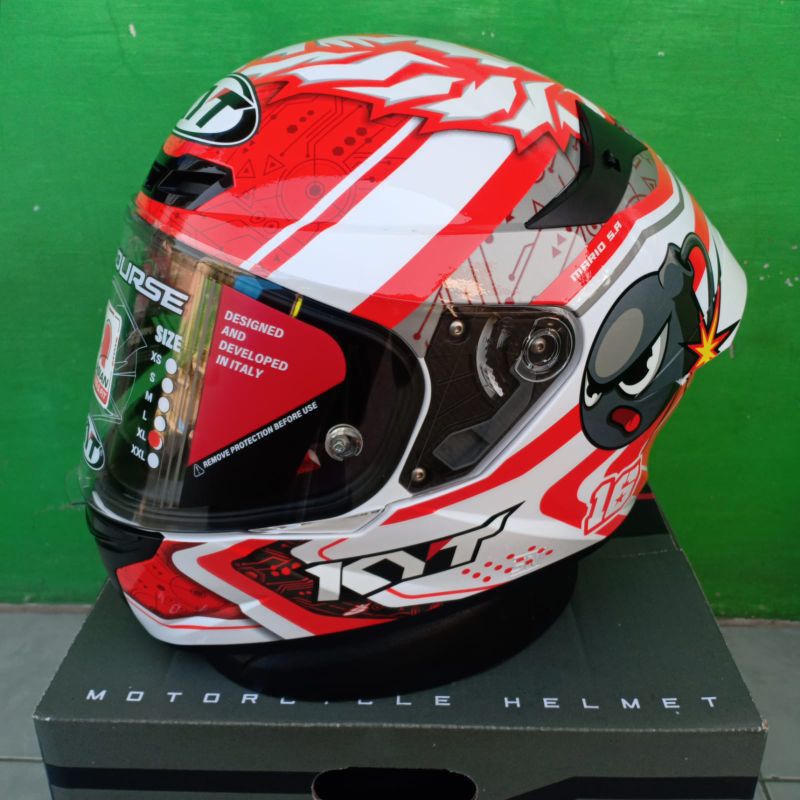 Jual KYT TT COURSE SUPER MARIO REPLICA | Shopee Indonesia