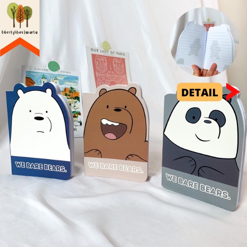 Jual Buku Tulis A6 We Bare Bears Wbb We Bare Bear Notebook Journal Jurnal Diary Kecil Mini