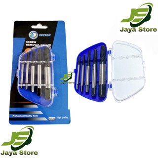 Jual Mata Bor Obeng Tab Balik Set 5 pcs Mata Bor Screwdriver Extractor ...