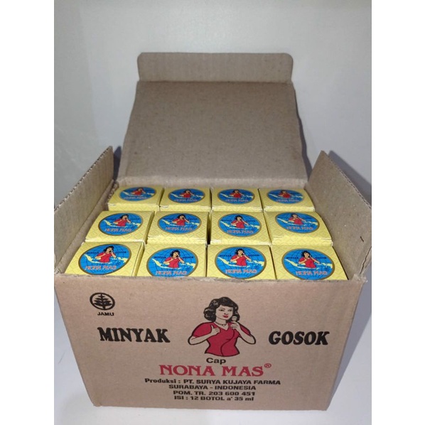 Jual Minyak / OBAT GOSOK NONA MAS Kemasan botol plastik 35ml | Shopee ...