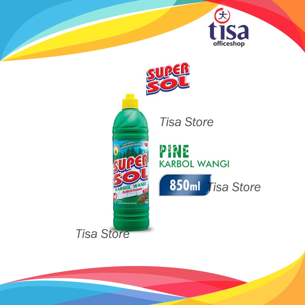 Jual Super SOL Karbol Wangi 850 ml Botol | Shopee Indonesia