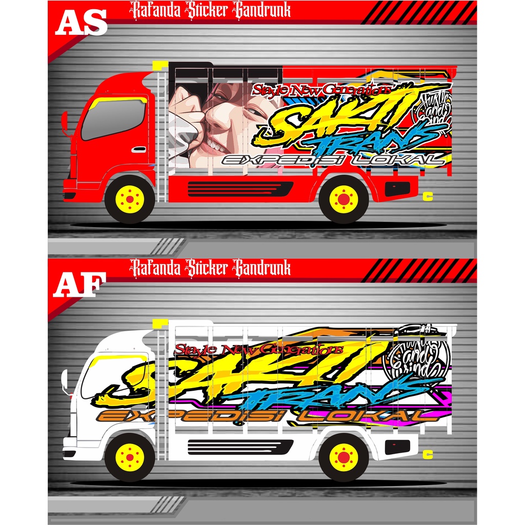 Jual STIKER DECAL BAK TRUK | Shopee Indonesia