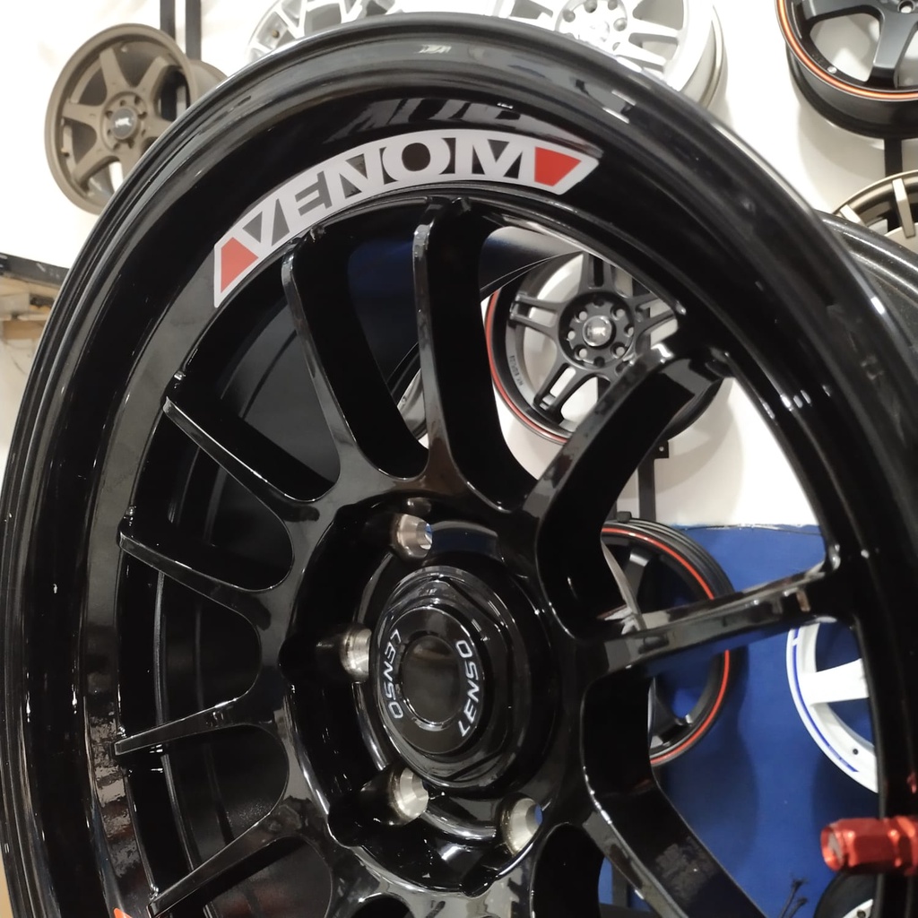 Jual Velg Mobil Baru Lenso Venom R18 Flow Forming Limited Edision Dmax ...