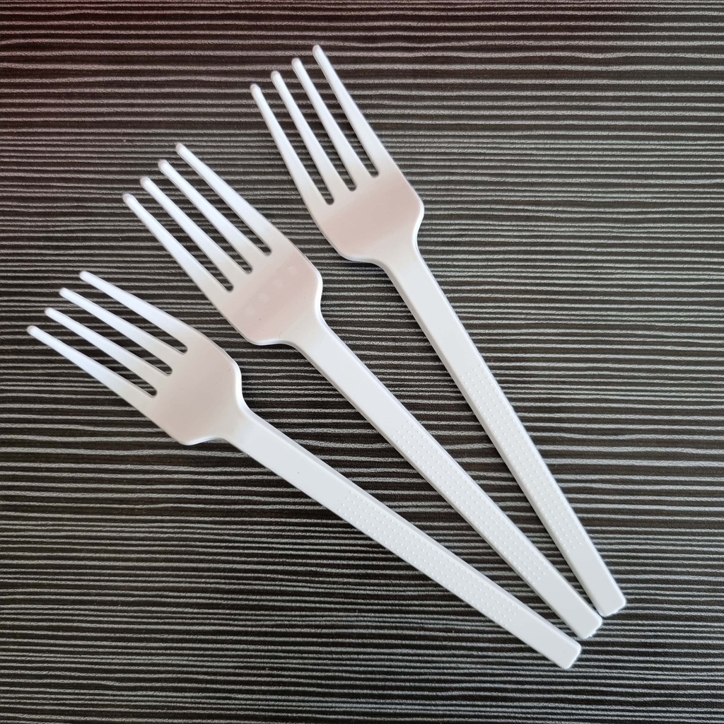 Jual Garpu Makan Plastik Putih Luxor Tebal 100pcs | Shopee Indonesia