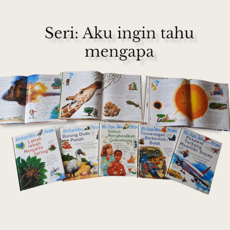 Jual Buku Anak Aku ingin tahu mengapa | Shopee Indonesia
