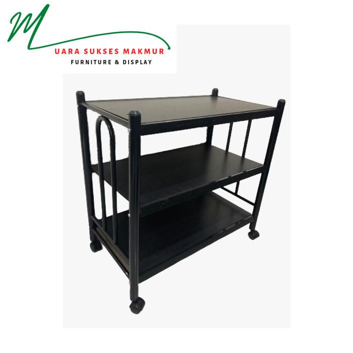 Jual Meja Dapur / Meja Tv / Rak Besi Dorong / Meja Oven / Rak 3 Susun ...