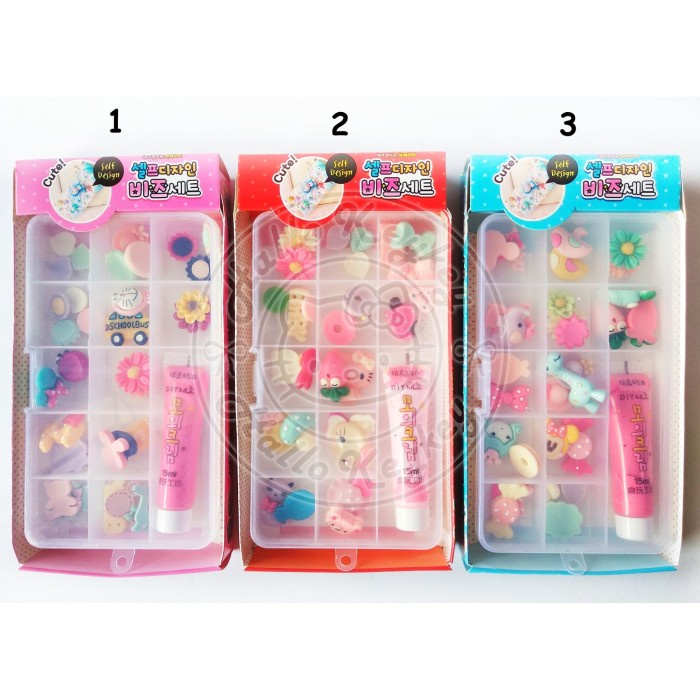 Jual JUAL diy set resin mix + cream deco casing handphone / hp | Shopee ...