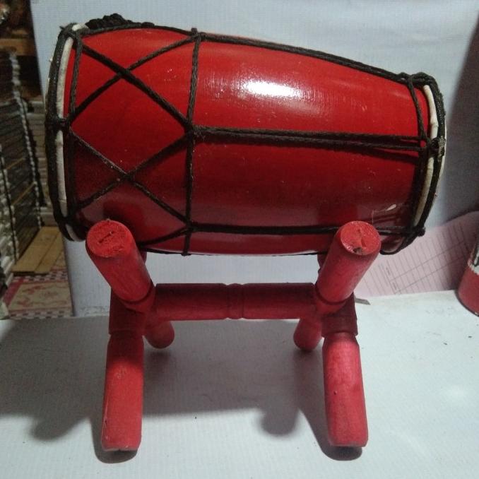 Jual populer] GENDANG GAMELAN UK PANJANG 20CM - KENDANG ALAT MUSIK ...