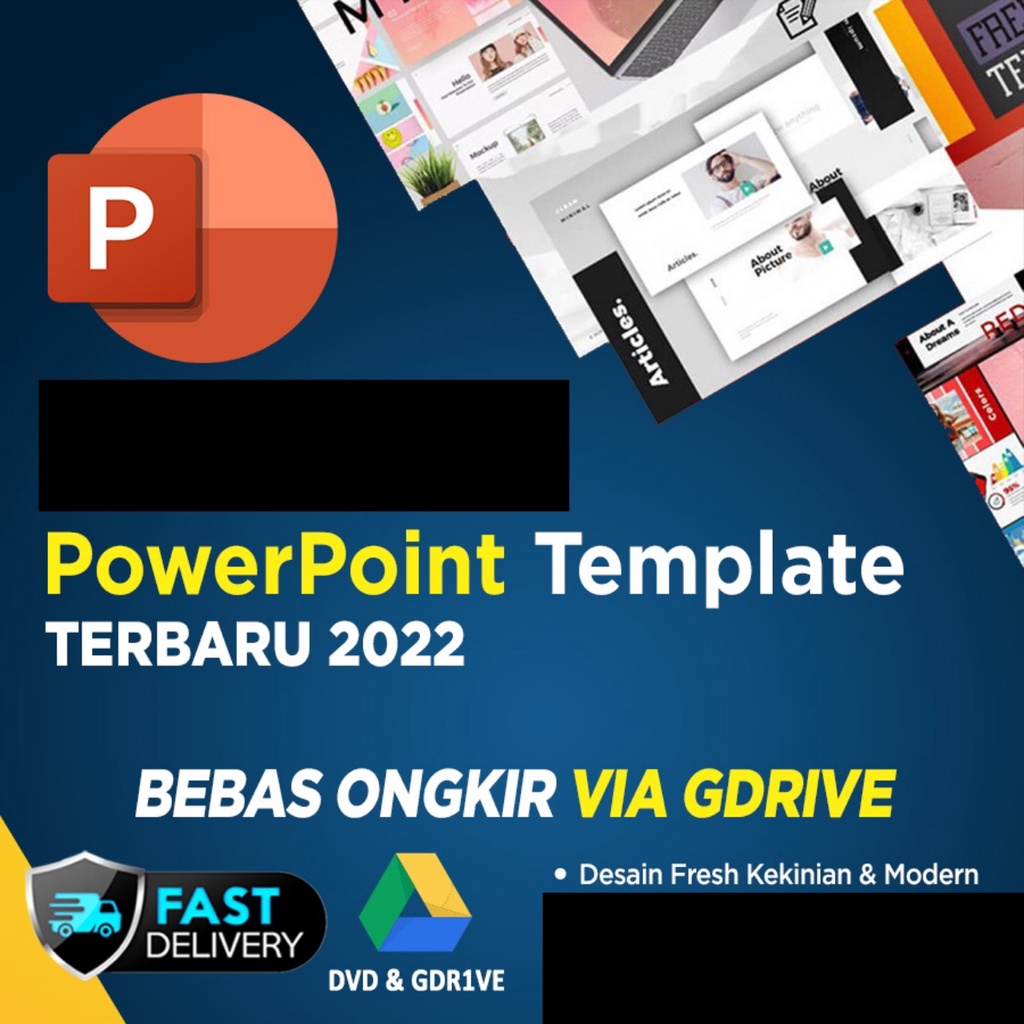Jual 300+ Premium Template PPT Power Point Modern Kekinian Slide ...