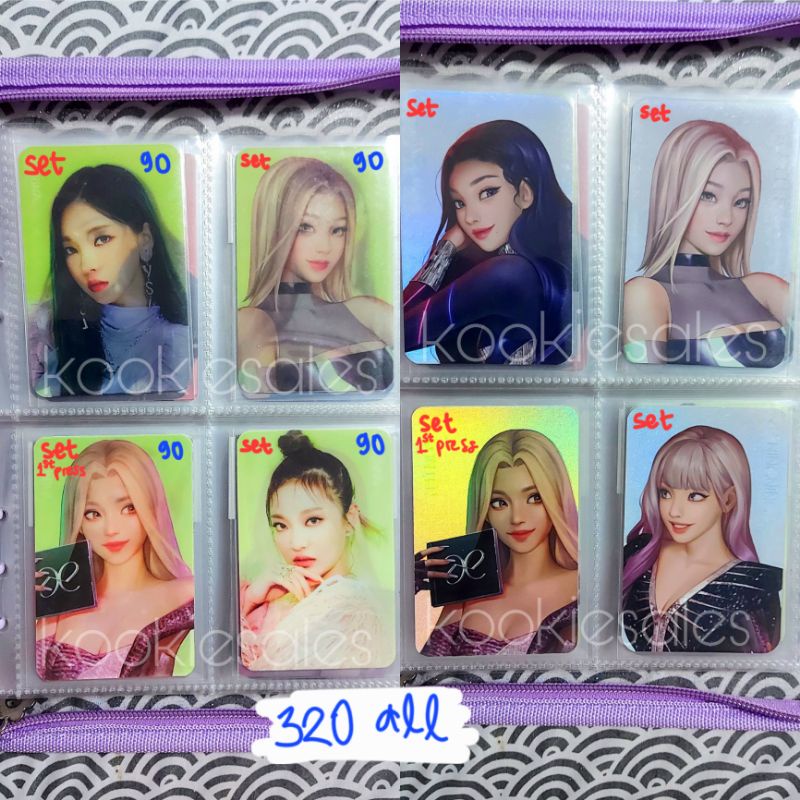 Jual Photocard PC Aespa Black Mamba Hologram Standee Set Holo Karina Giselle Winter Ningning BM ...