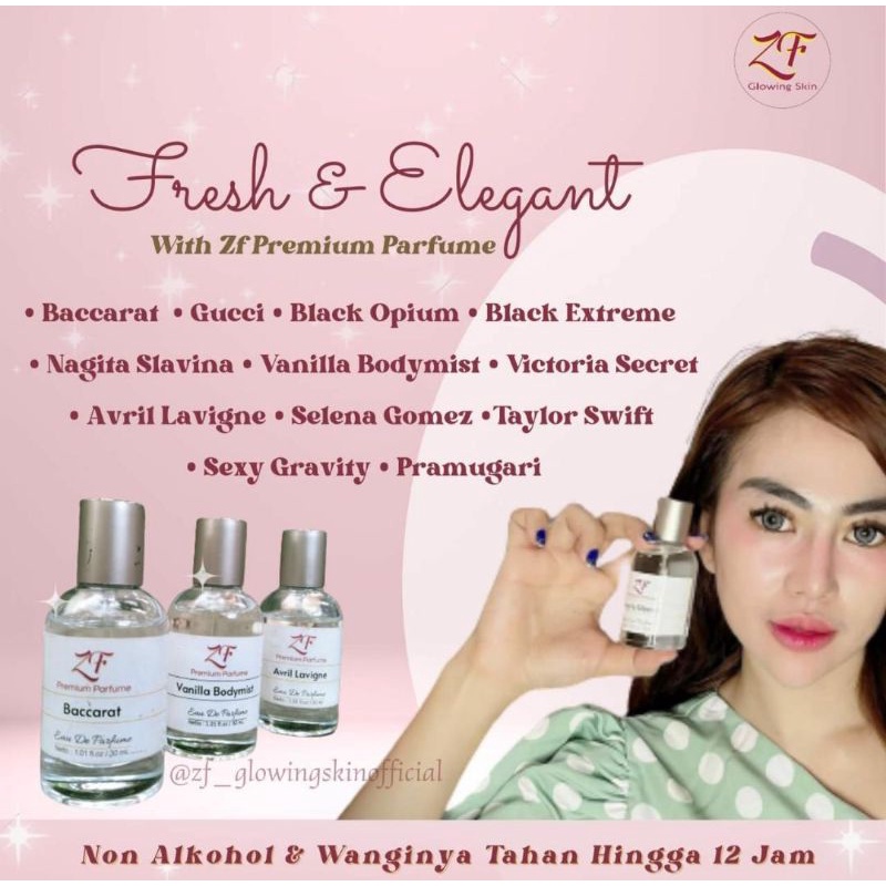 Jual ZF Parfum Premium No Alkohol tahan 12 jam | Shopee Indonesia
