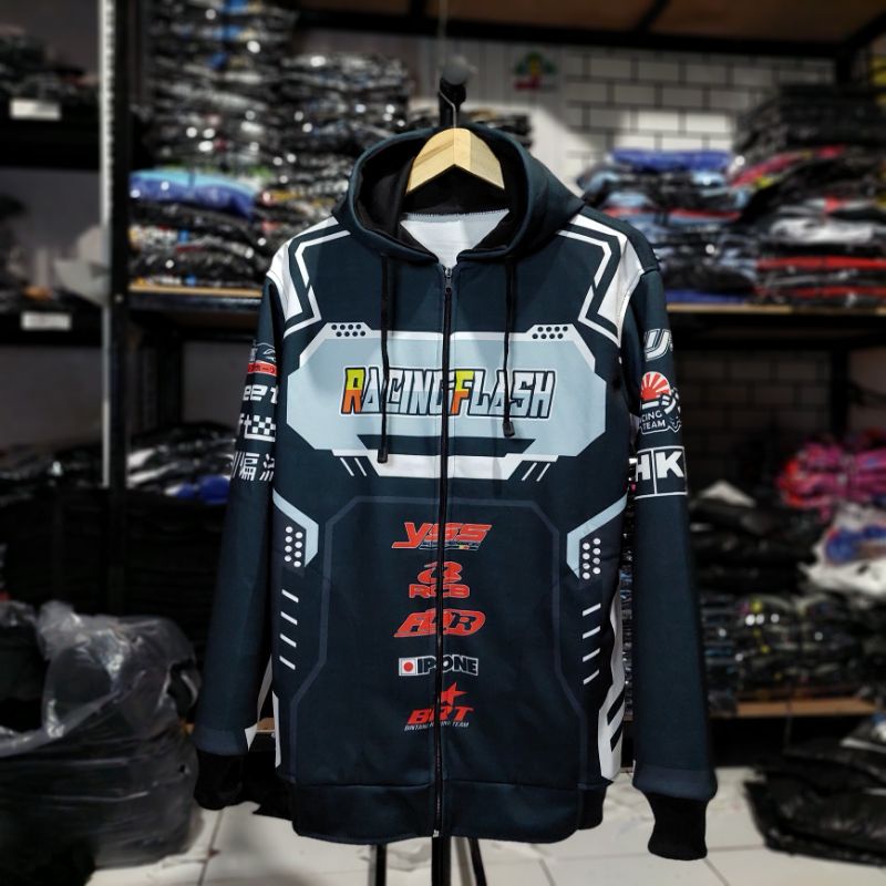 Jual JAKET RACING FLASH-JAKET RACING-jaket sunmori-jaket nascar | Shopee Indonesia