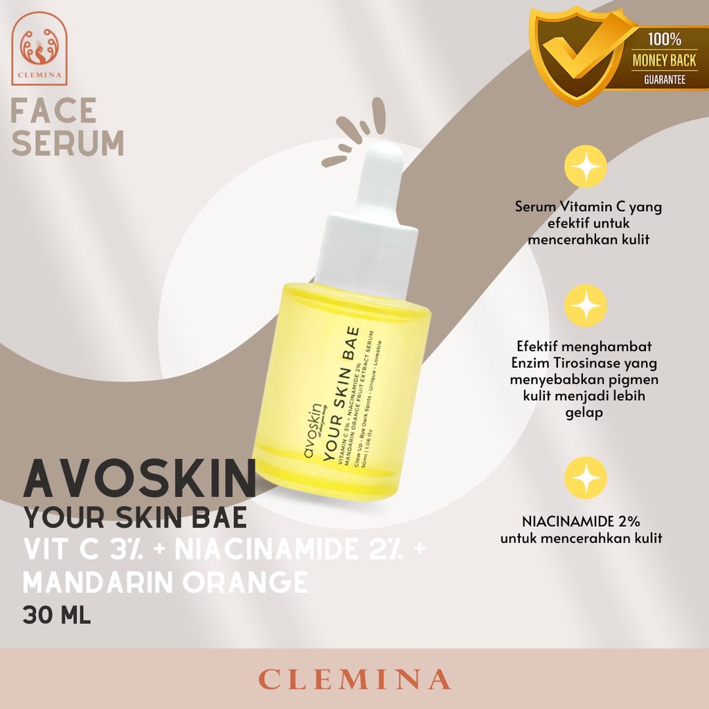 Jual Avoskin Your Skin Bae YSB Vit C 3% + Niacinamide 2% + Mandarin ...