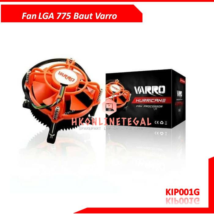 Jual FAN Heatsink Pendingin Processor LGA 775 baut Varro Hurricane CPU ...