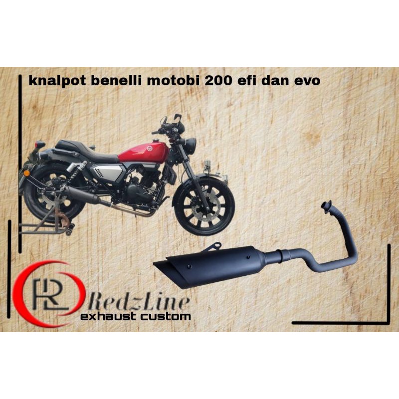 Jual knalpot racing benelli motobi 200 evo dan efi full system | Shopee ...