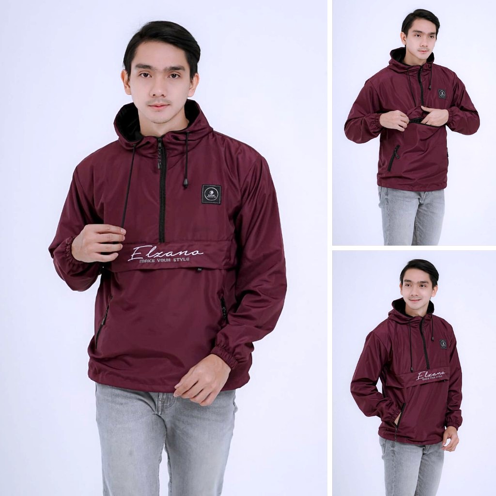 Jual Jaket pria IKC 002 distro cbr six Bandung hoodie dua sisi bolak ...
