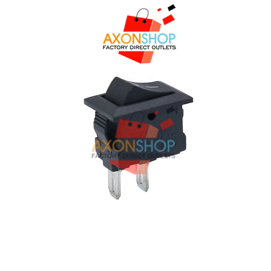 Jual Saklar ON OFF Mini Rocker Switch 2 Pin Tombol Power 3A 250V AC ...