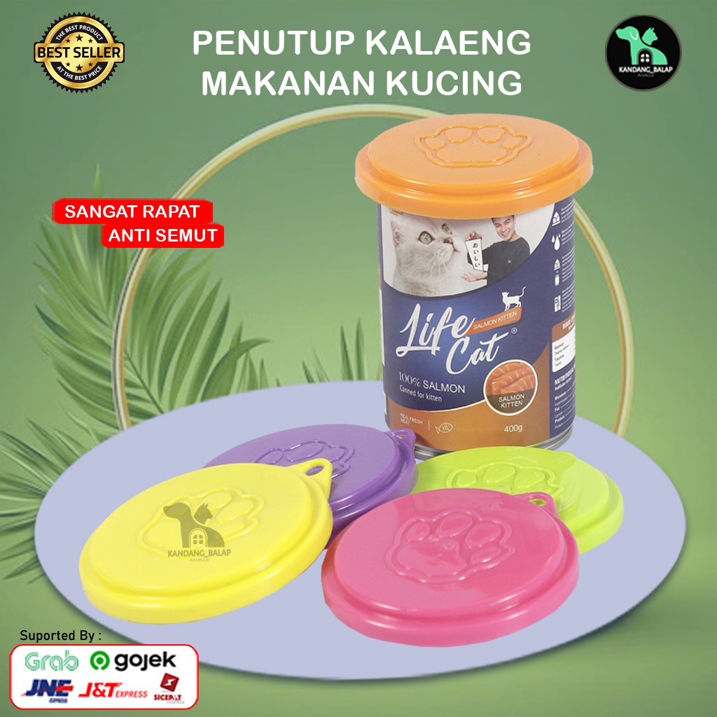 Jual PENUTUP KALENG - Tutup Pakan Makanan Kaleng Anjing Kucing/Penutup ...