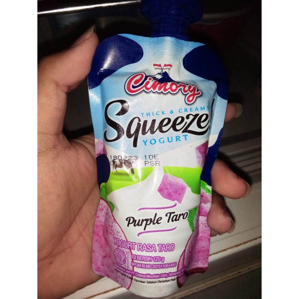Jual Cimory Yogurt Squeeze Taro | Shopee Indonesia