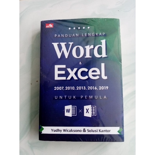 Jual Panduan Lengkap Word & Excel 2007 2010 2013 2016 2019 untuk pemula | Shopee Indonesia