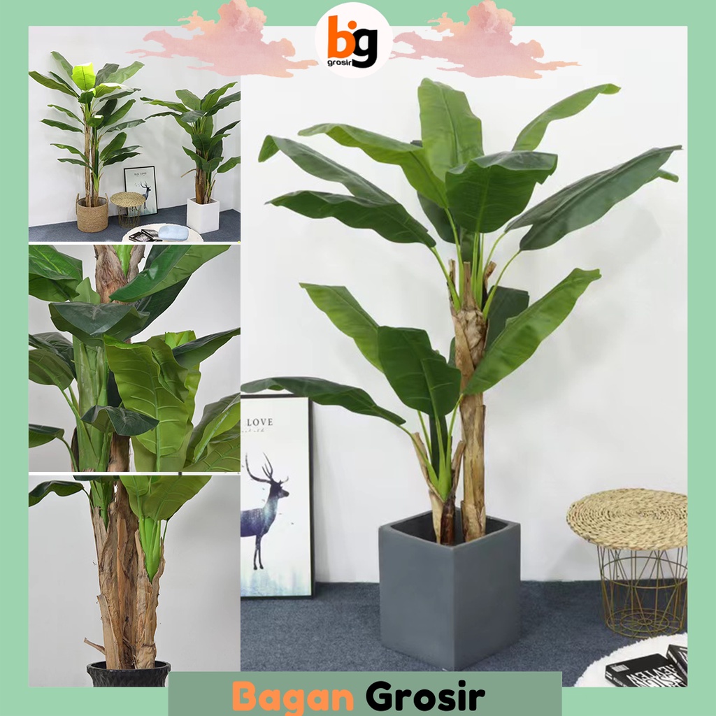 Jual BG / COD / POHON 1.5 METER HIASAN RUANGAN / POHON HIAS PLASTIK ...