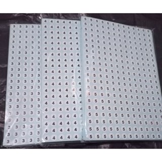 Jual Stiker ukuran stiker label baju stiker size angka stiker angka ...