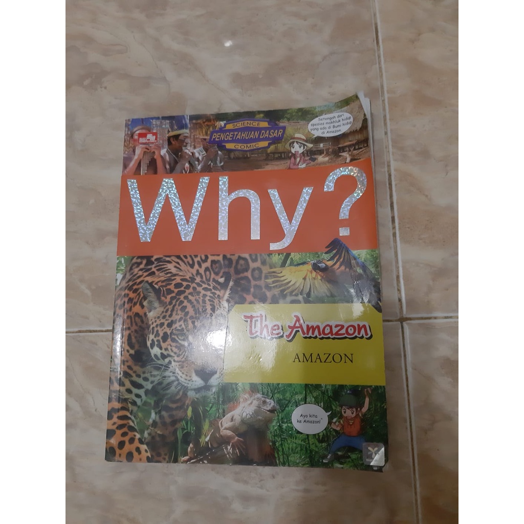 Jual Buku Komik Sains Anak Why? The Amazon Amazon Bekas | Shopee Indonesia