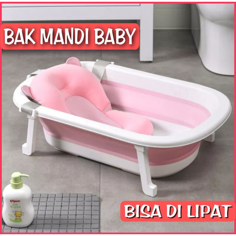Jual Bak Mandi Bayi Baby Bath Tub Bak Mandi Lipat Tempat Mandi Bayi ...