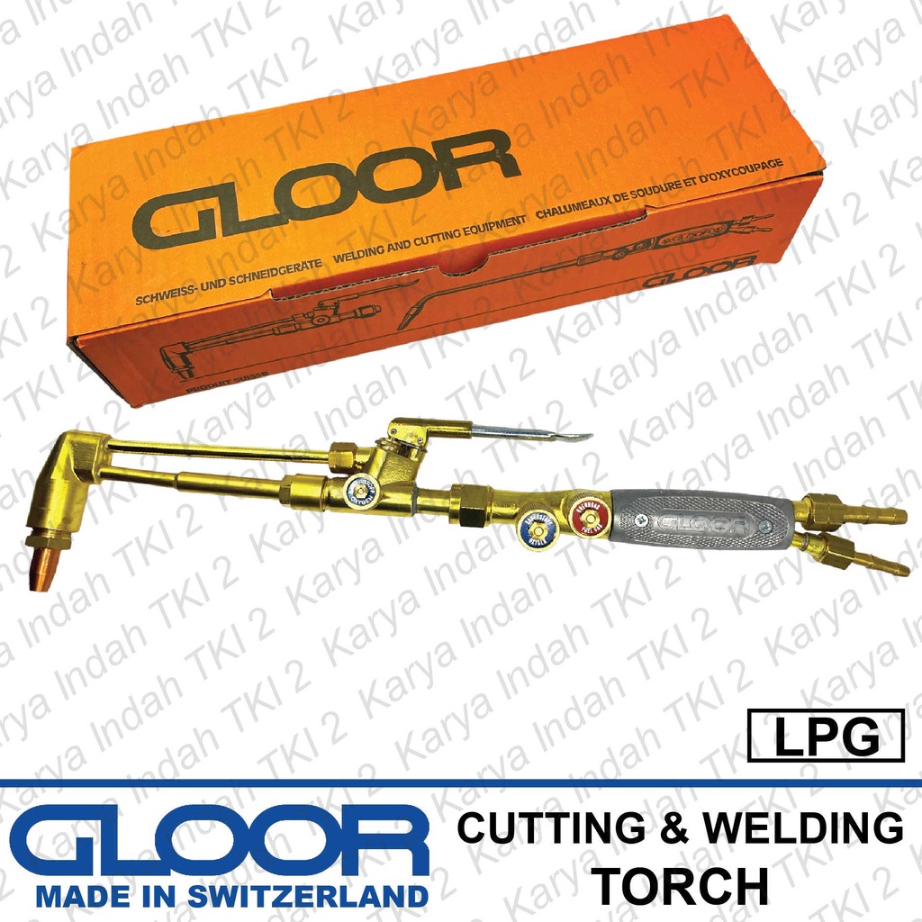 Jual Blander Las dan Potong LPG GLOOR ASLI ORIGINAL WELDING CUTTING ...
