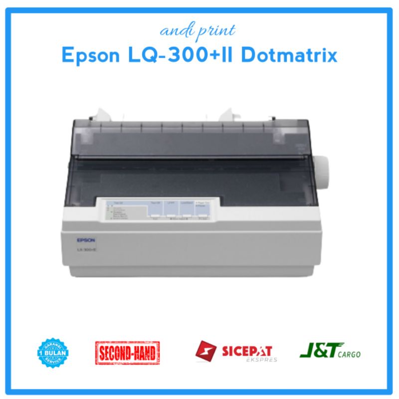 Jual Printer nota epson LQ-300 +II Dotmatrix Siap pakai | Shopee Indonesia