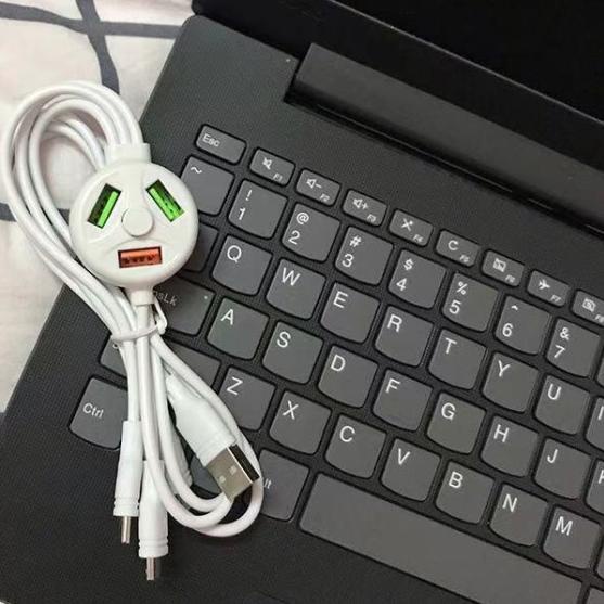 Jual USB EXTEND KABEL PLUG 3 Hub 3 Komputer dan Laptop - 3 COLOKAN USB | Shopee Indonesia