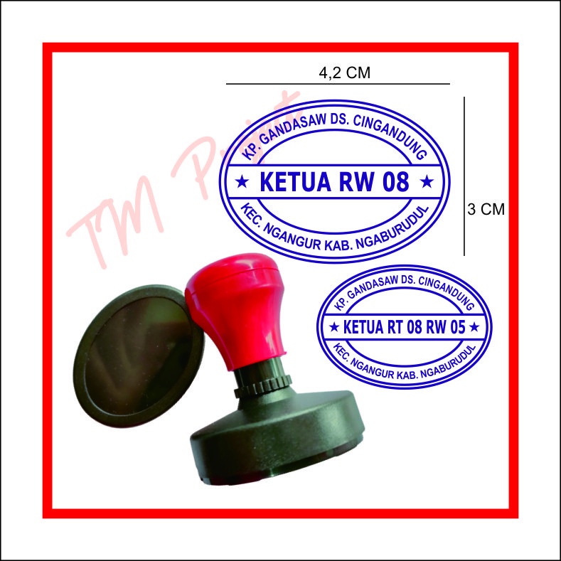 Jual Stempel RT/RW Desa/Kelurahan | Shopee Indonesia