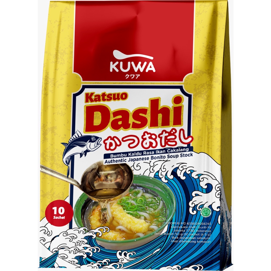 Jual KUWA Kaldu Ikan Katsuo Dashi - 50g | Shopee Indonesia