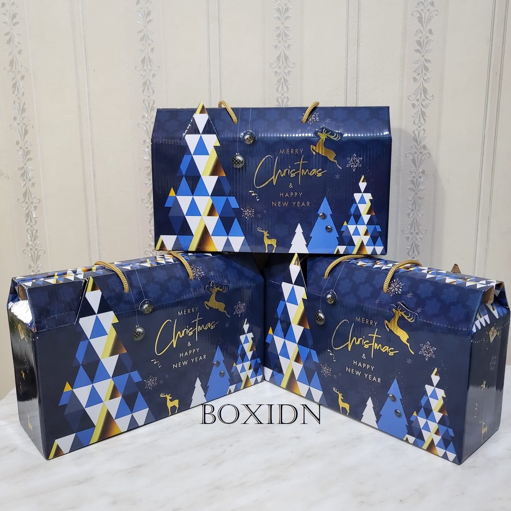 Jual Premium Box Natal 3 jar 600ml Box Natal 3 jar 750ml Box Cookies ...