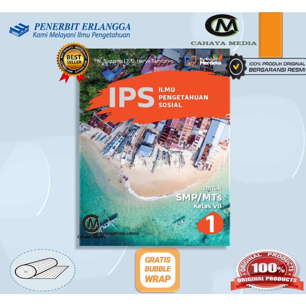 Jual BUKU IPS 7 KURIKULUM MERDEKA ERLANGGA ORIGINAL | Shopee Indonesia