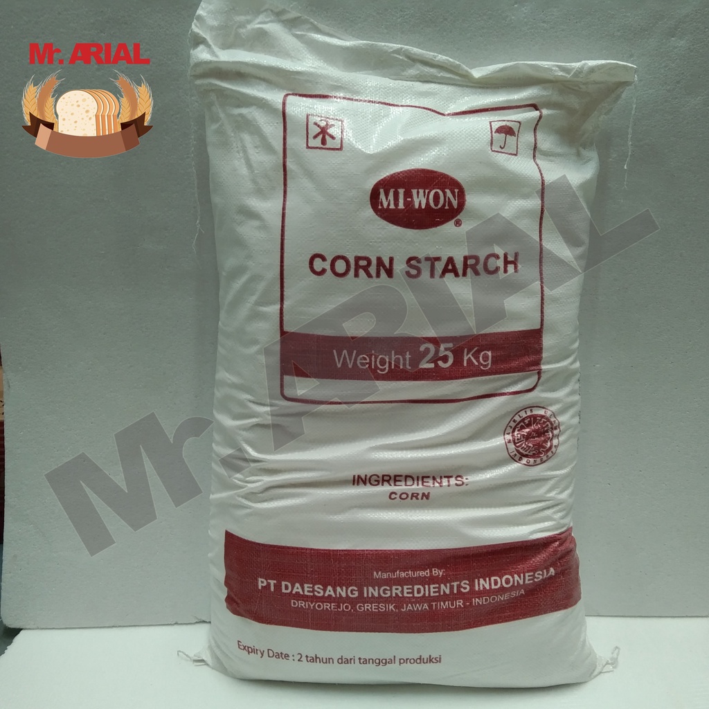 Jual MIWON Tepung Maizena / Tepung Jagung / Corn Starch 25kg | Shopee Indonesia