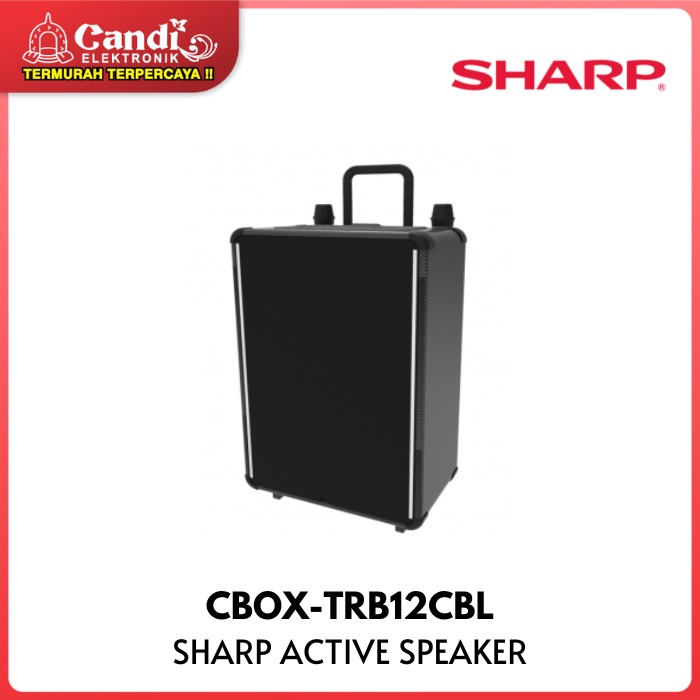 Jual SHARP Active Speaker Big Woofer 12 Inch CBOX-TRB12CBL | Shopee Indonesia