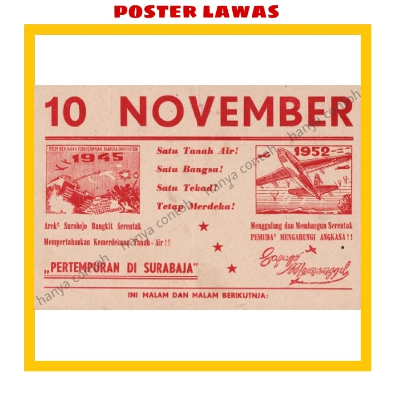 Jual poster film lawas 10 november | Shopee Indonesia
