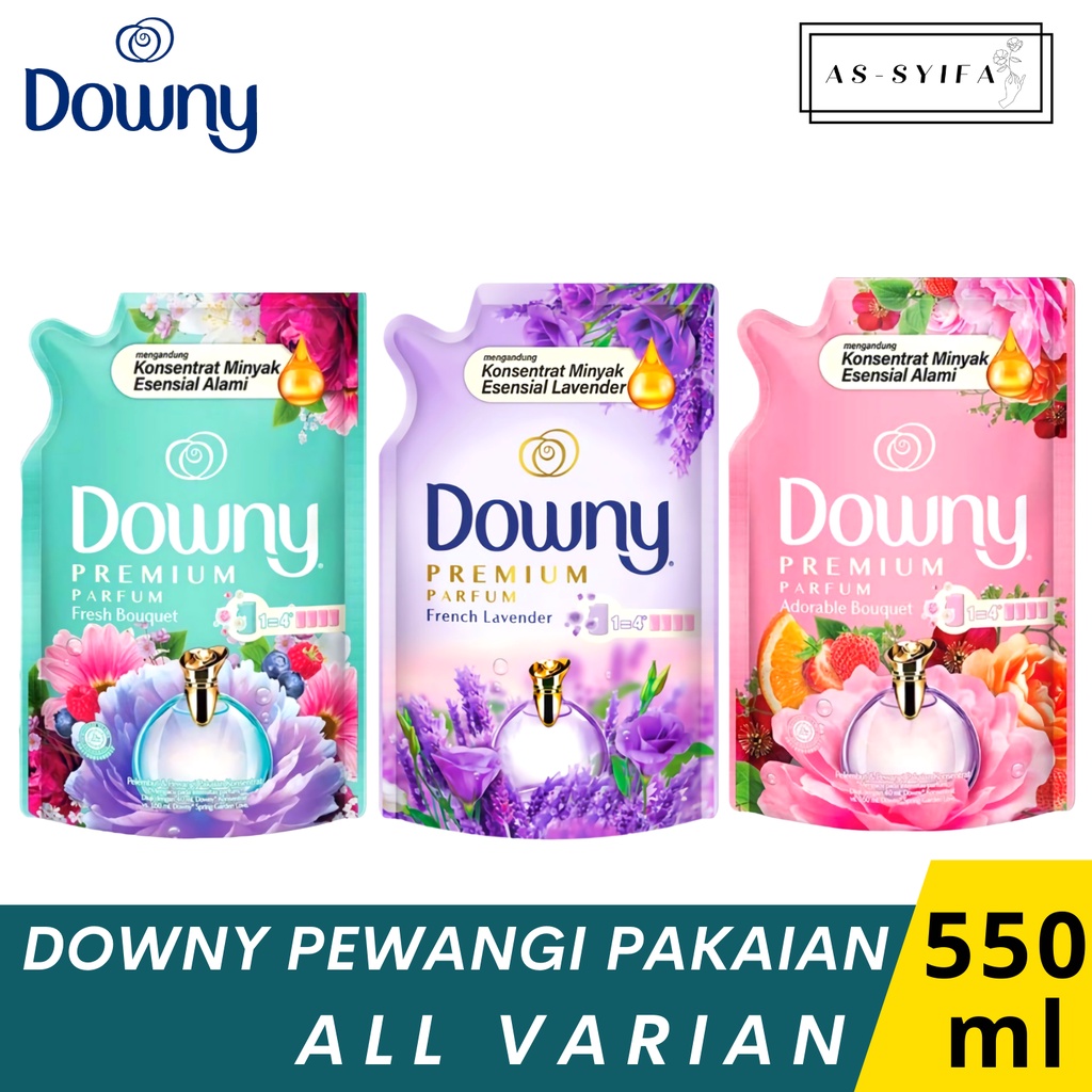 Jual Downy Pelembut dan Pewangi Pakaian All Varian 550 ml - Pelembut dan Pewangi Pakaian ...