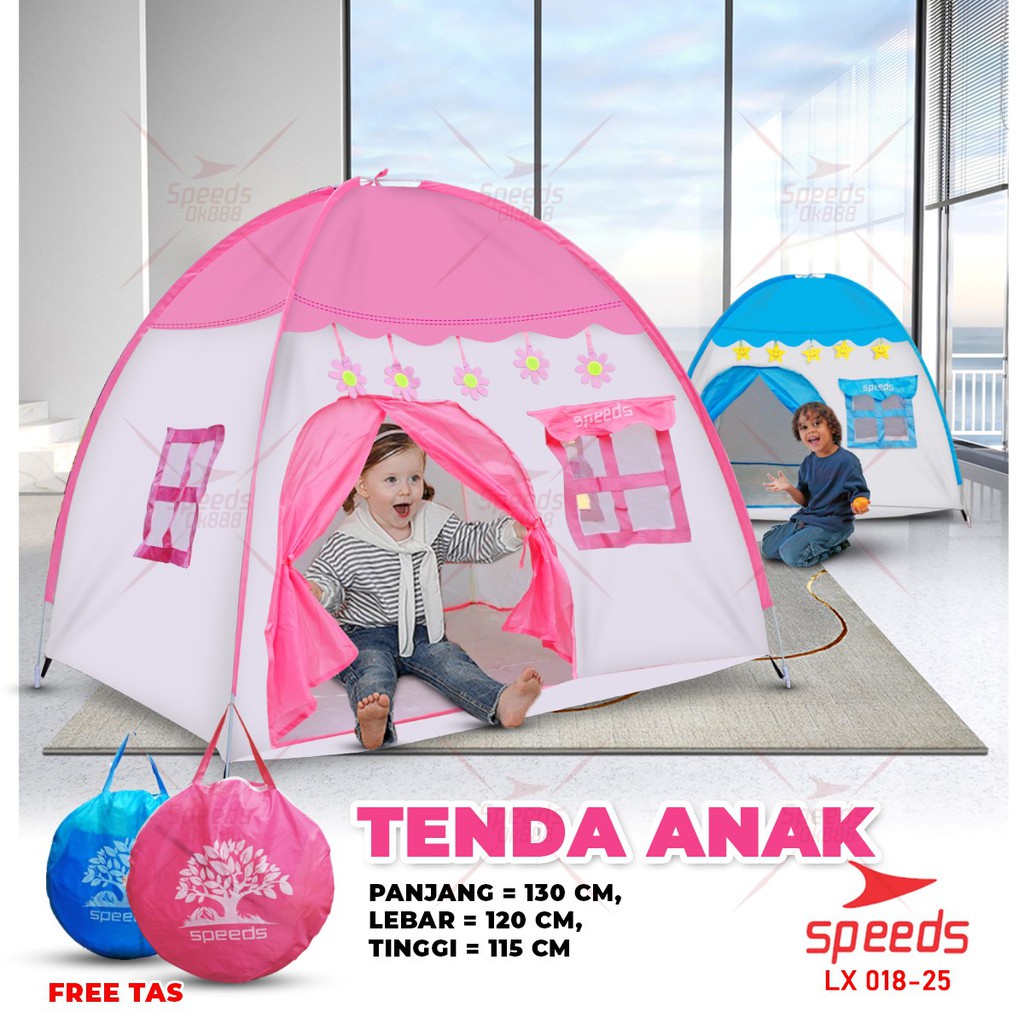 Jual Tenda House Camping / Tenda anak model rumah jendela Tenda bermain ...
