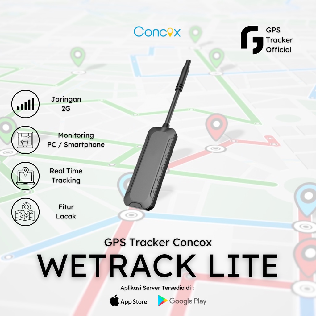 Jual Smart GPS Tracker Concox Original Wetrack Lite | Shopee Indonesia
