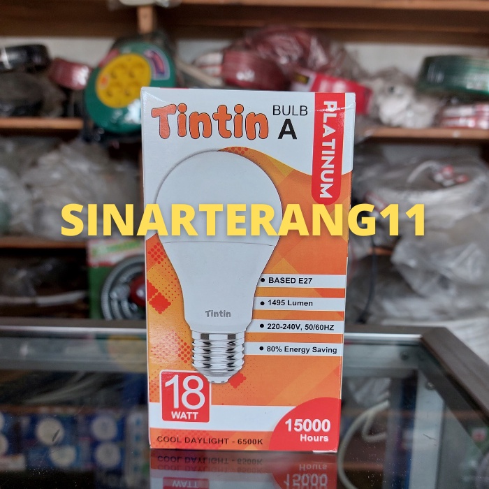 Jual LAMPU LED TINTIN PLATINUM 18 WATT, GARANSI 1 TAHUN, TIN-TIN ...