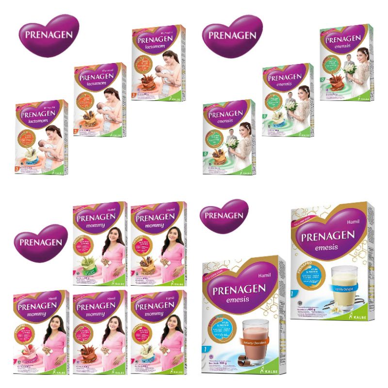 Jual PRENAGEN Mommy / Emesis / Esensis / Lactamom 180gr / 200gr / 360gr / 400gr Chocolate ...
