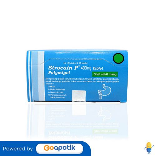 Jual Strocain P Box 100 Tablet | Shopee Indonesia